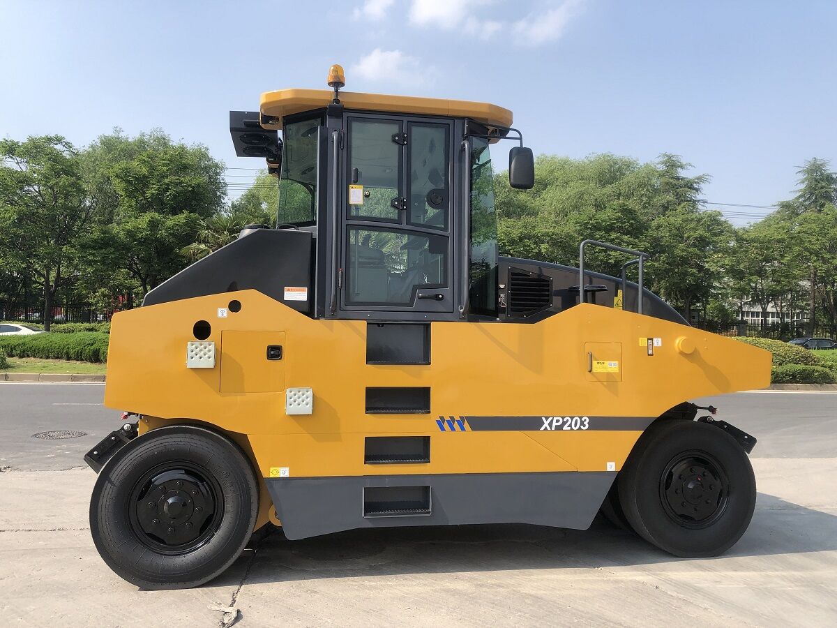 Brand New 20 Ton Xp203 Pneumatic Tyre Road Roller Compactor Machine ...
