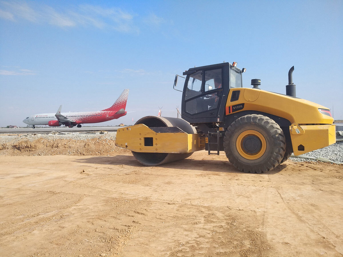 Clg6120e Compactor 20 Ton Hydraulic Single Drum Vibratory Rollers Road ...