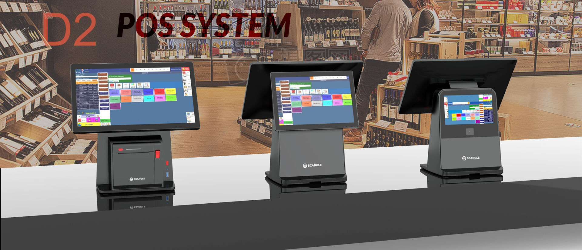 Factory Wholesale 14.1" Ips Capacitive Touch Screen Windows Pos ...