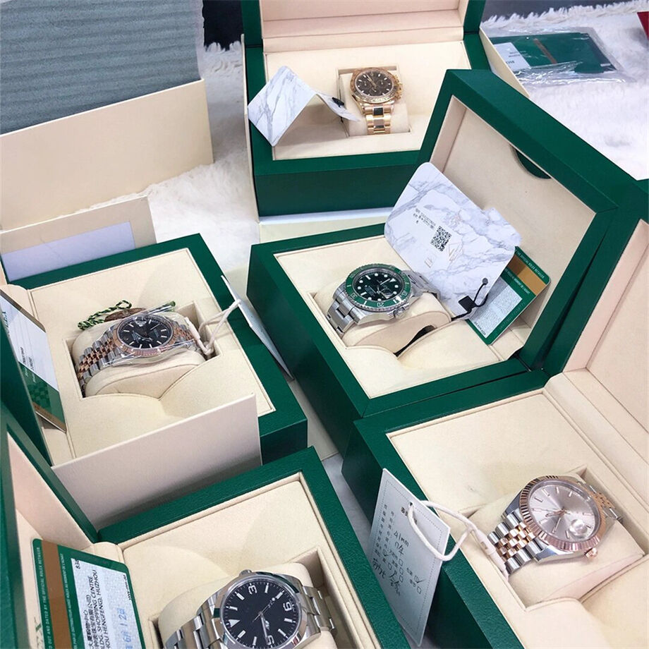 Men’s Bustdown Moissanite Diamond Watch Rolexes Watch Iced Out ...