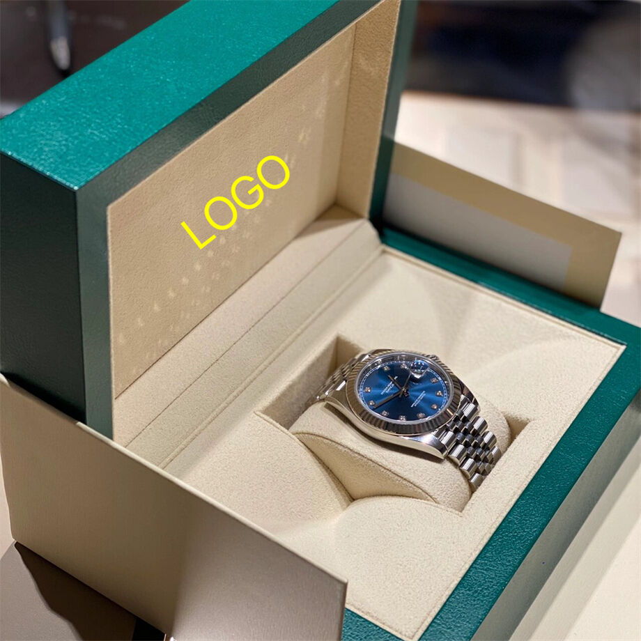 Men’s Bustdown Moissanite Diamond Watch Rolexes Watch Iced Out ...