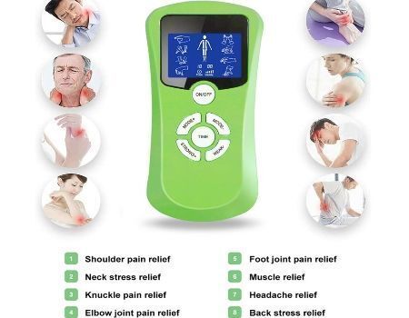 Digital Tens Unit For Back Pain Electronic Pulse Body Massager For Neck ...