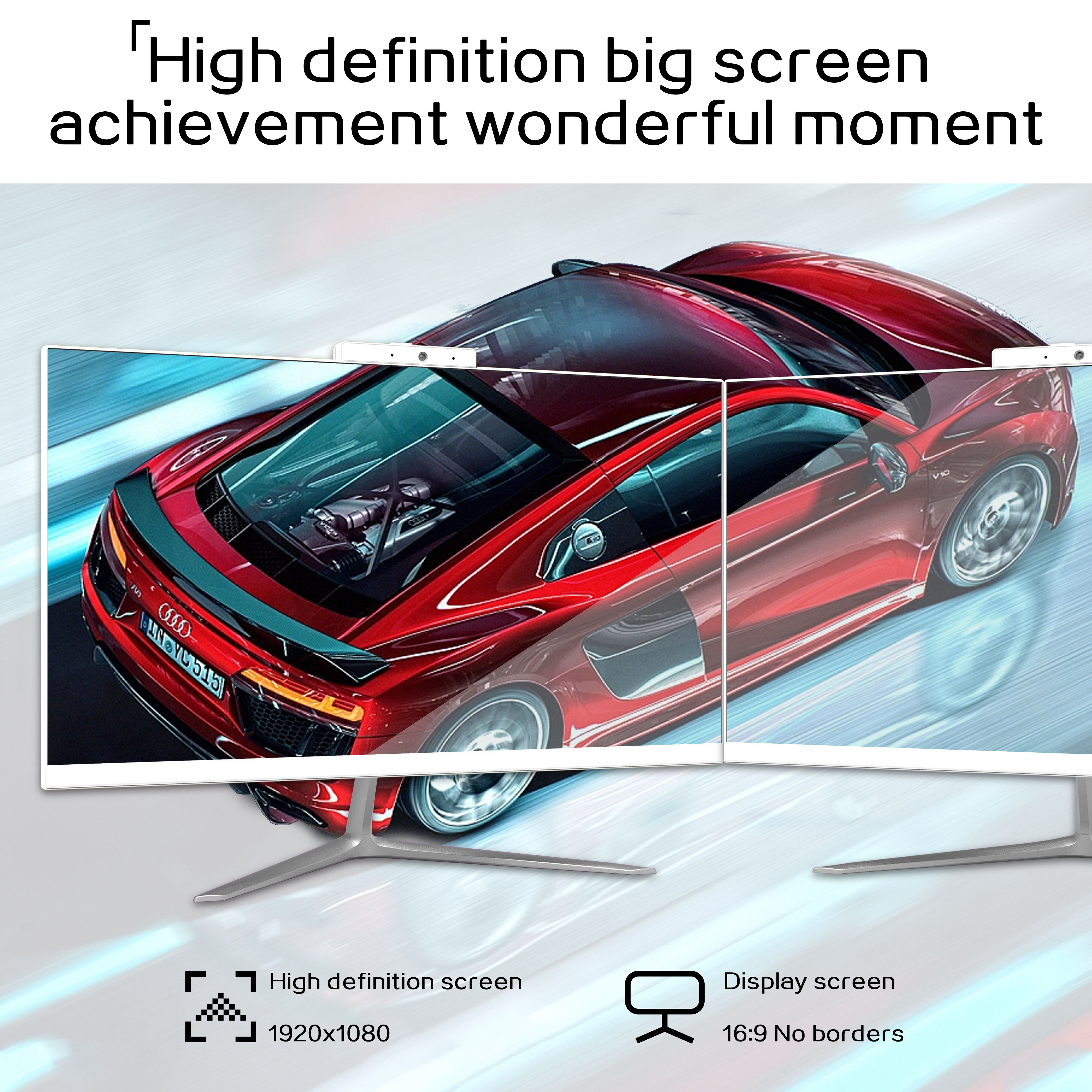 New Product 21.5 Inch All In One Pc Lcd 4g 8g Ram I3 I5 I7 Desktop ...