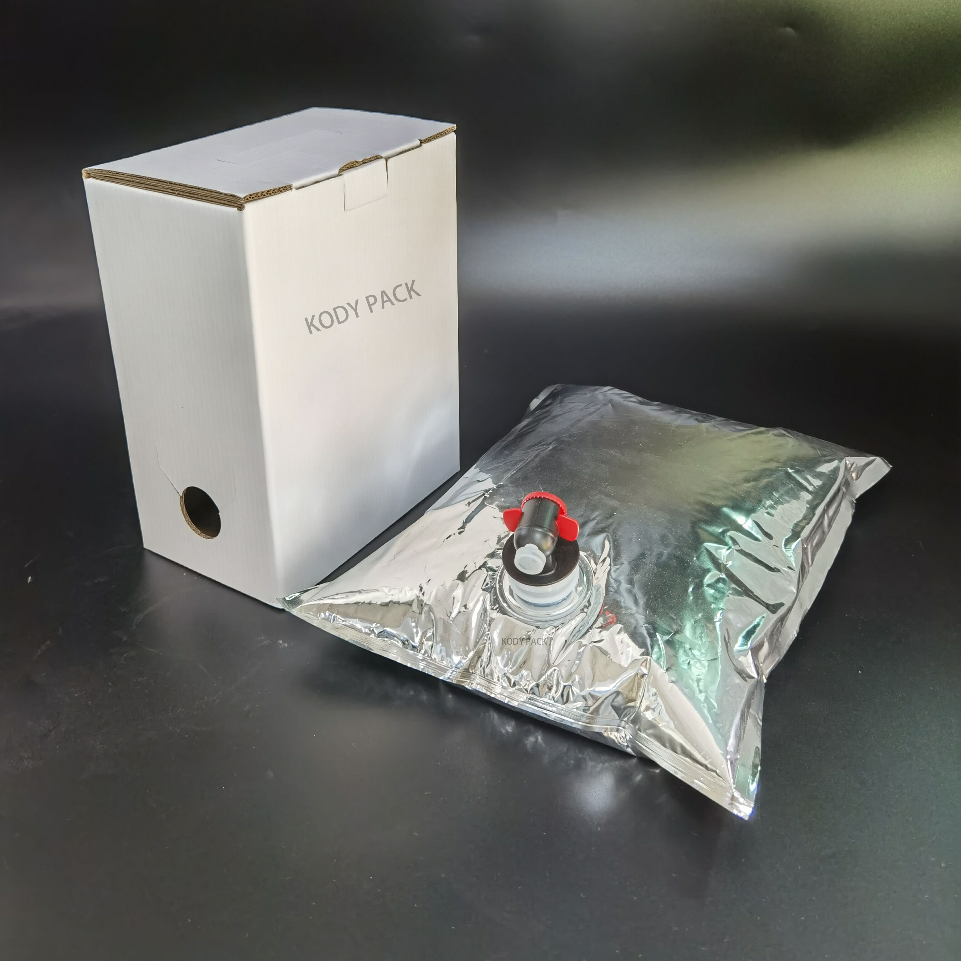 Bulk Buy China Wholesale 1l 3l 5l 20l 220l Aluminum Bag With Carton Box ...