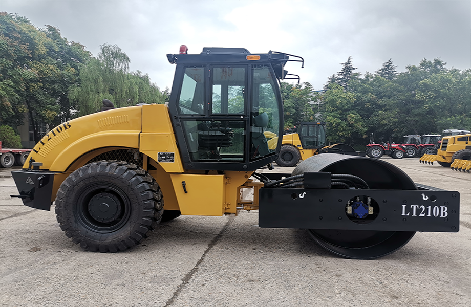 China Roller 10 Tons Mechanical Drive Single Drum Roadroller For ...