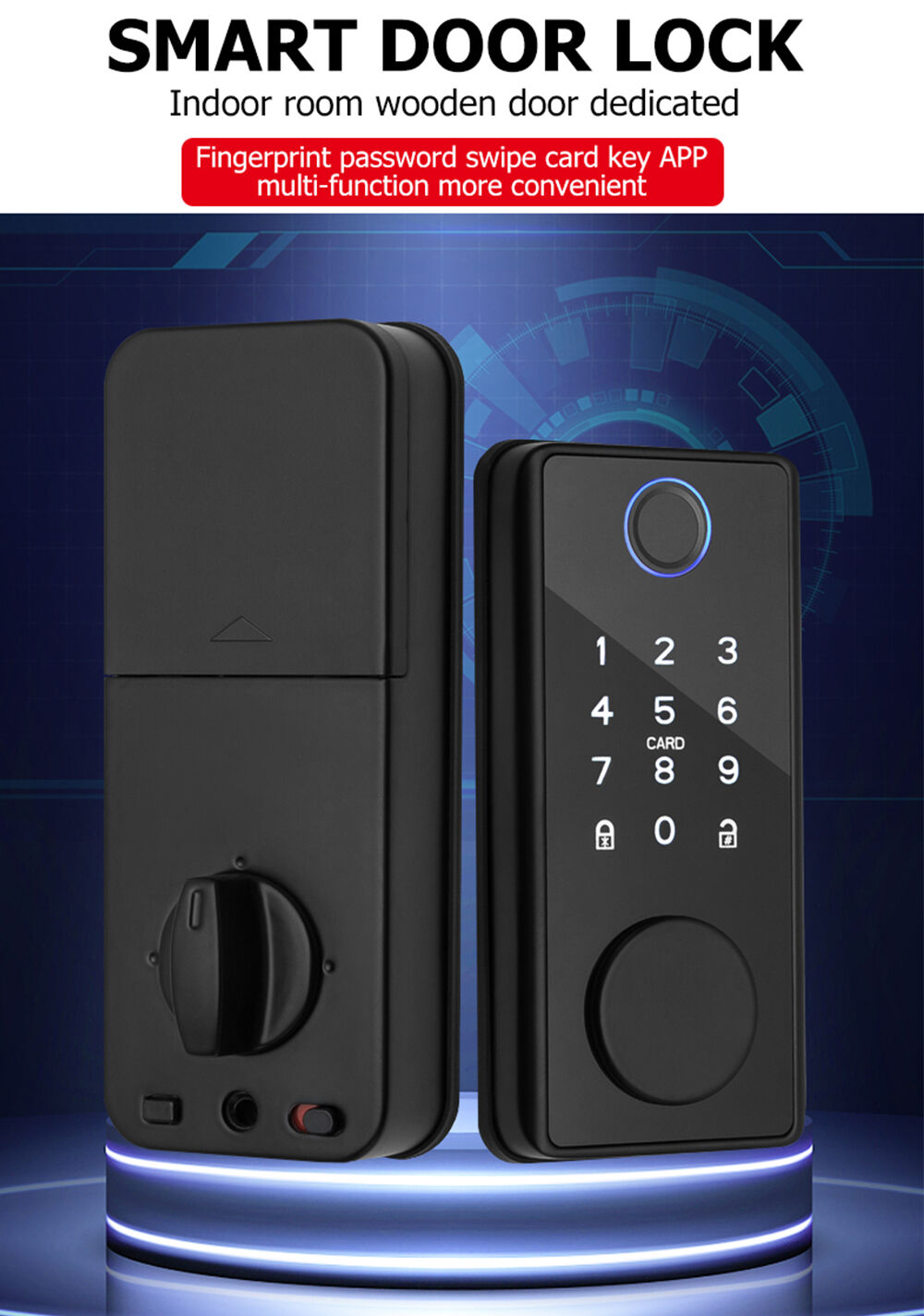 Wholesale Smart Deadbolt Locks Of Ttlock App Biometric Fingerprint ...