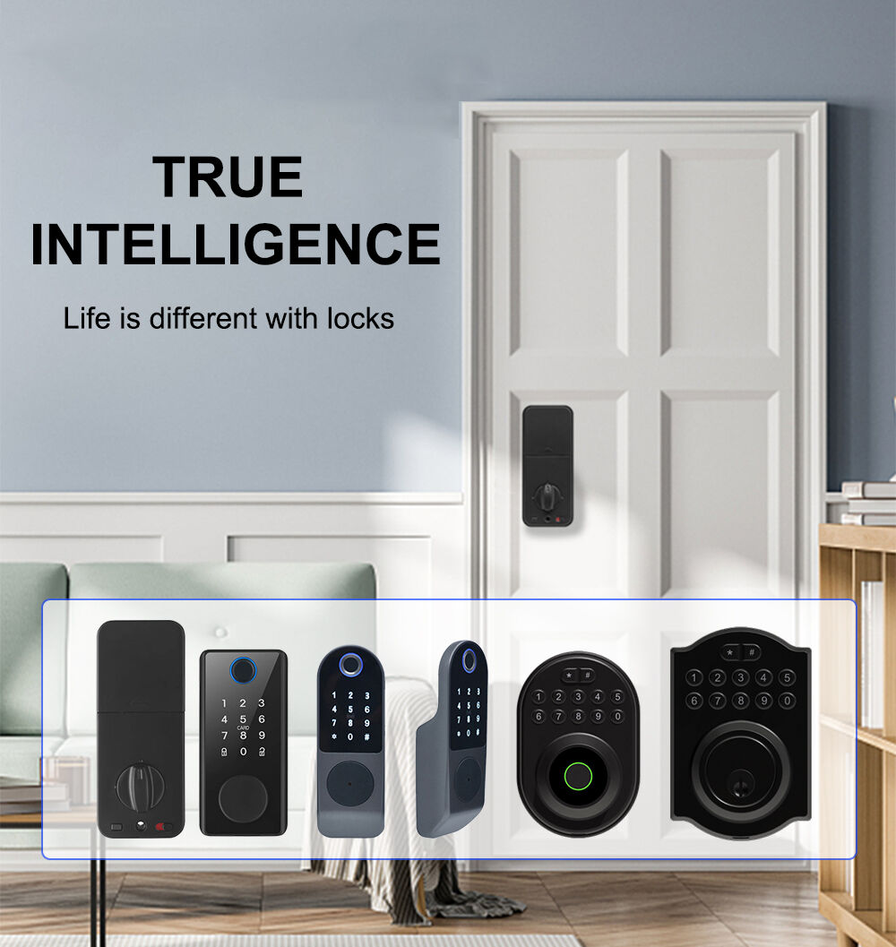 Camera Tuya Wifi Locks Security Intelligent Fingerprint Password Key ...