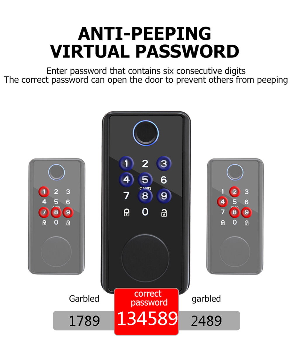 Wholesale Smart Deadbolt Locks Of Ttlock App Biometric Fingerprint ...