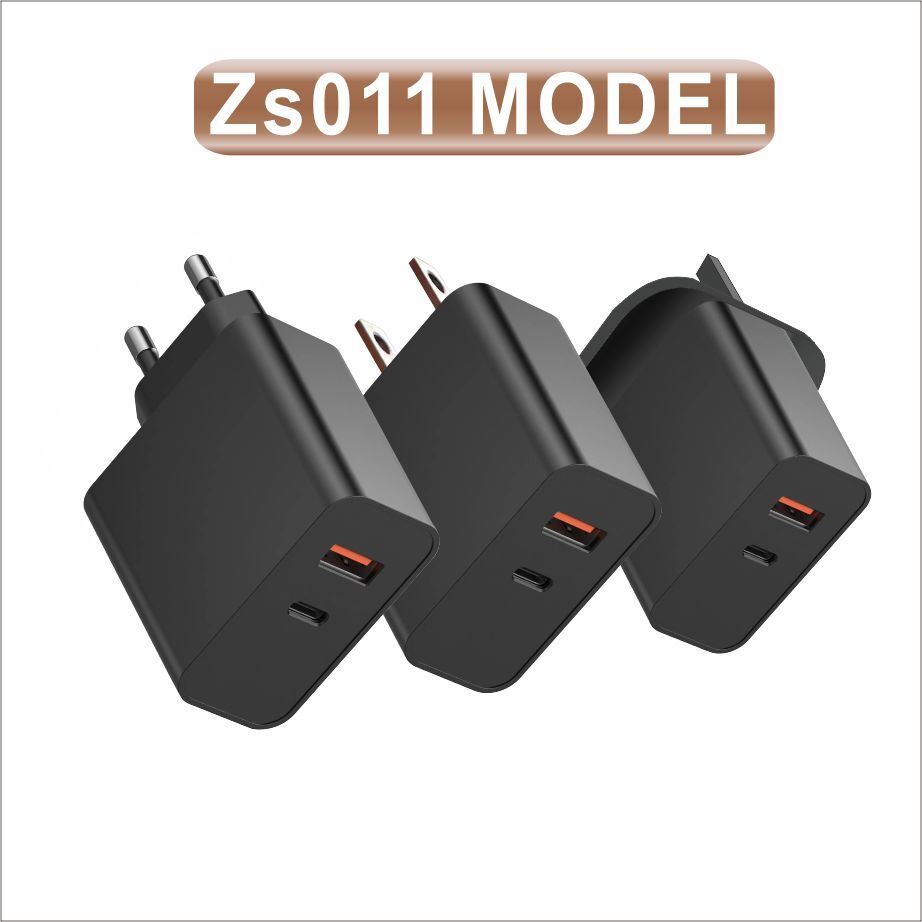 Zs011 45w Gan Mobile Phone Charger Pd Fast Charger Walll Charger 1usb-a ...