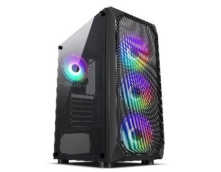 Bulk Buy China Wholesale High Quality Atx Computer Case Polygonal Mesh ...