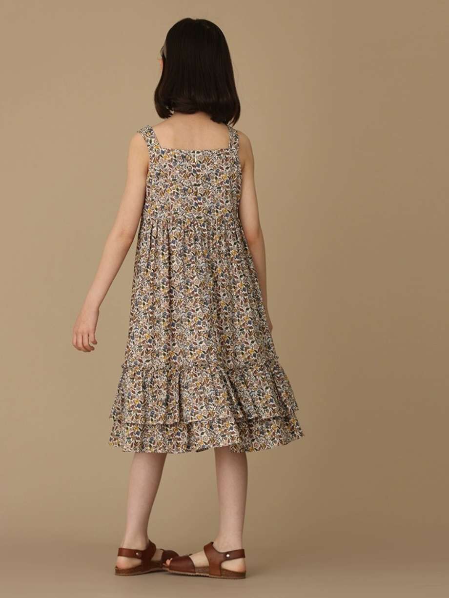Buy China Wholesale Girls Cotton Floral Dress, Blossom Dress, Flower ...