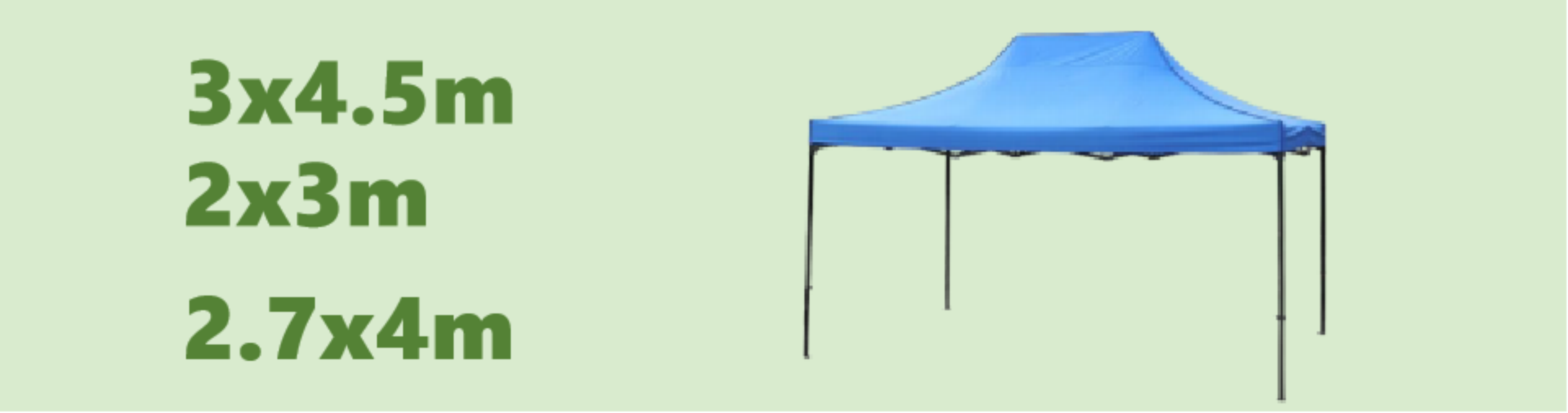 Hot Sell Outdoor Pop Up Gazebo Tent 3 Walls Retractable Folding Tent ...