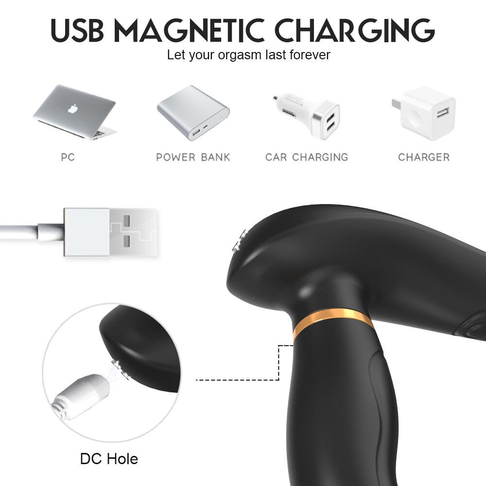 Male Testicle Vibrator Prostates Massager Peniss Ring Delay ...