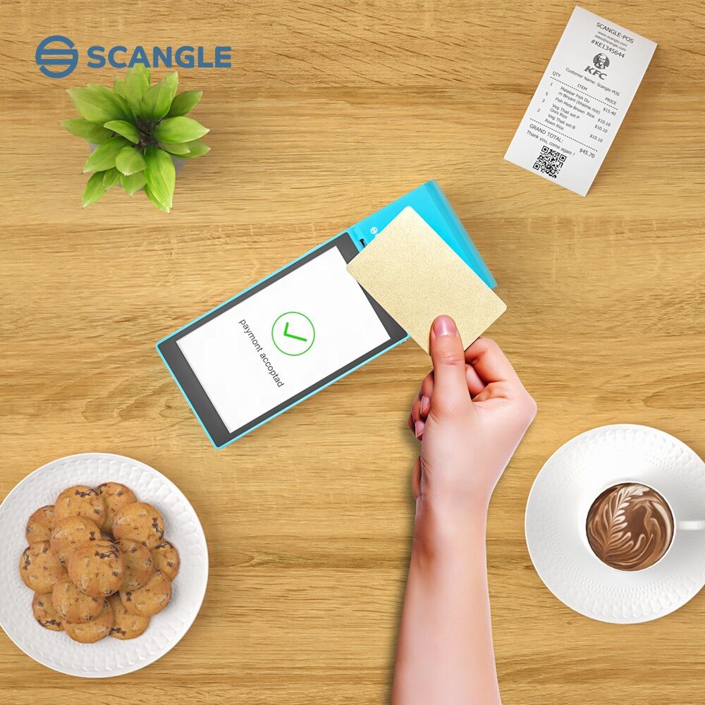 Scangle Sp02 Android Pos Machine Handheld Pos For Online Orders ...