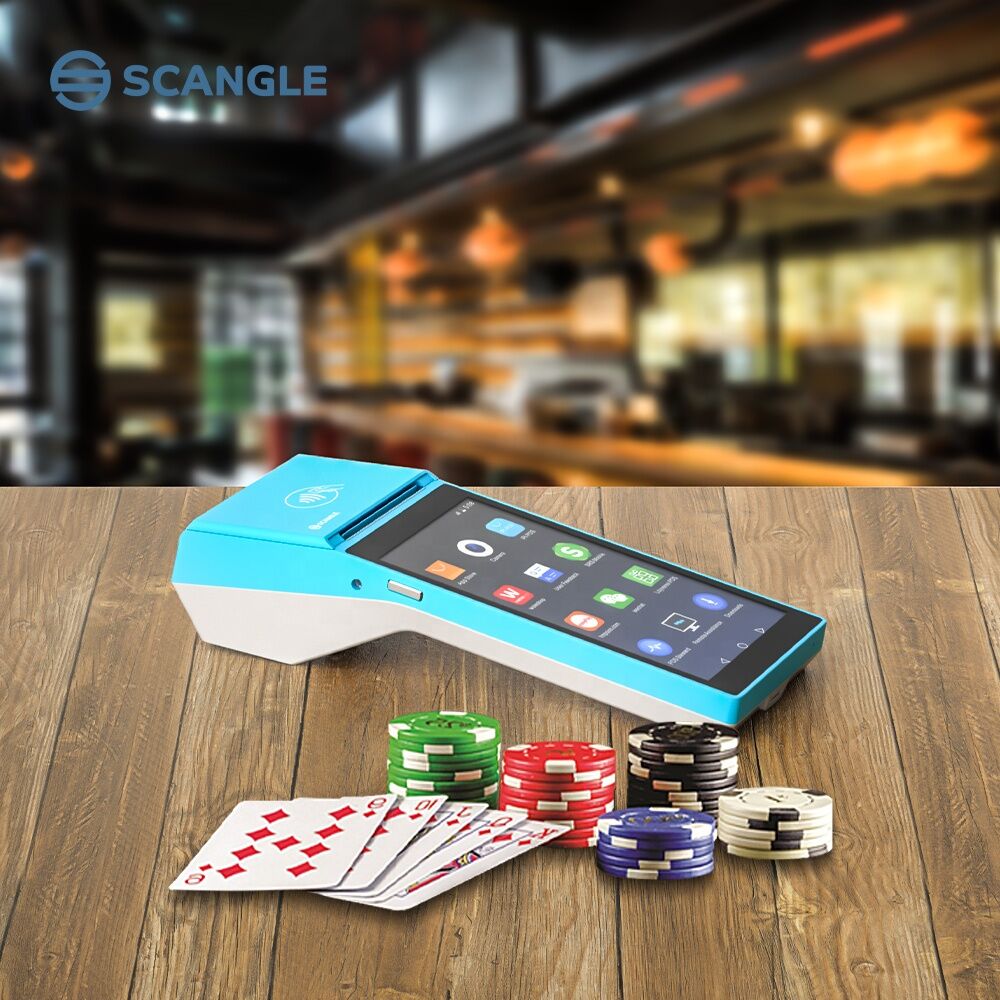 Scangle Sp02 Android Pos Machine Handheld Pos For Online Orders ...