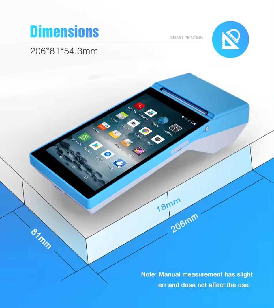 Scangle Sp02 Android Pos Machine Handheld Pos For Online Orders ...