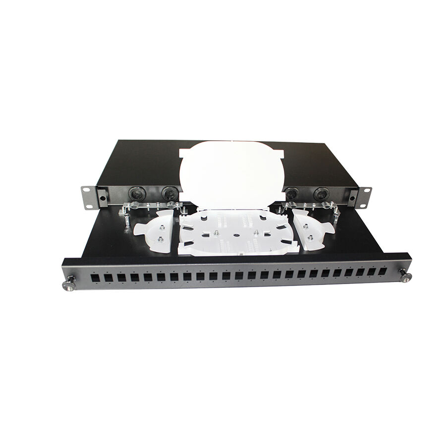 Fibre Optic Patch Panel Complete 24c Lc 1u 19" 25cm Depth,fixed Type ...