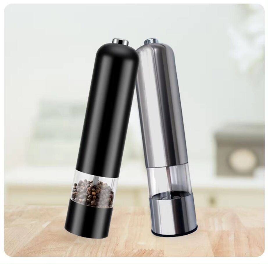 Black Mill Sea Salt Spice Kitchen Utensils Electric Gravity Induction ...