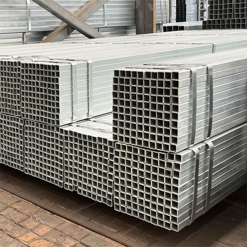 100mm Galvanised Steel Box Section Hollow Structural Steel Tube - China ...