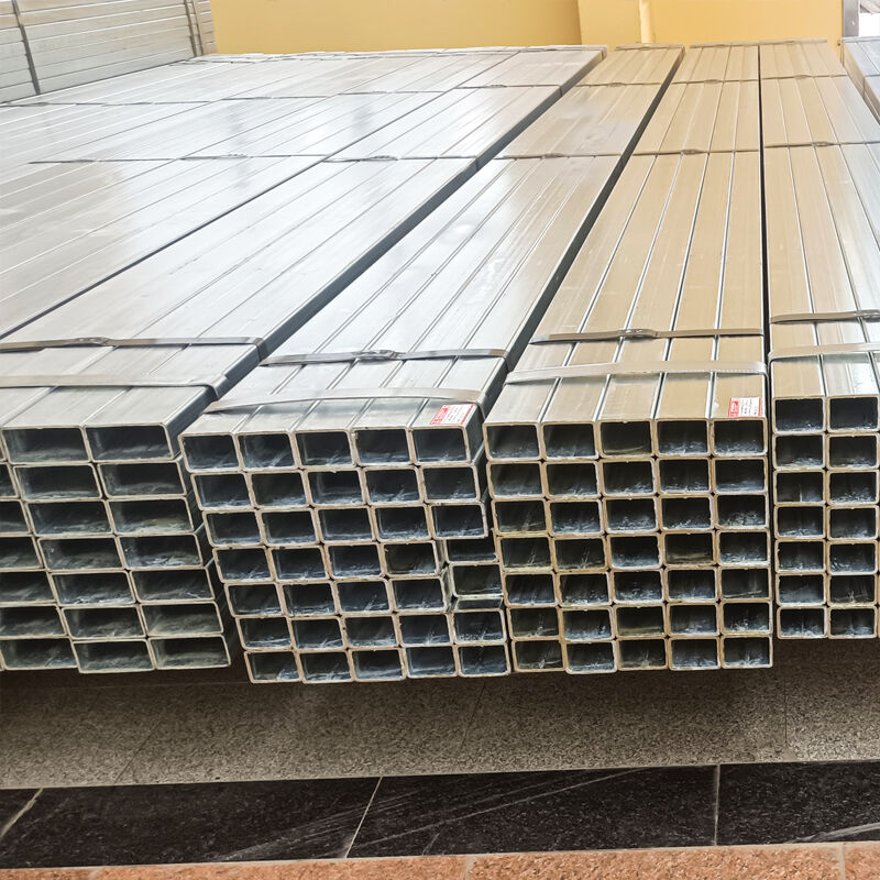 100mm Galvanised Steel Box Section Hollow Structural Steel Tube - China ...