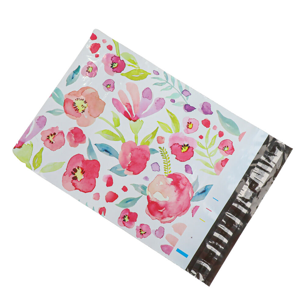 Custom Printed Logo Biodegradable Recyclable Poly Mailers Packaging ...