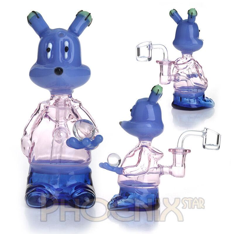 New Desing 6.2 Inches Oil Rig Glass Water Pipe Slitted Diffuser 14.4mm ...