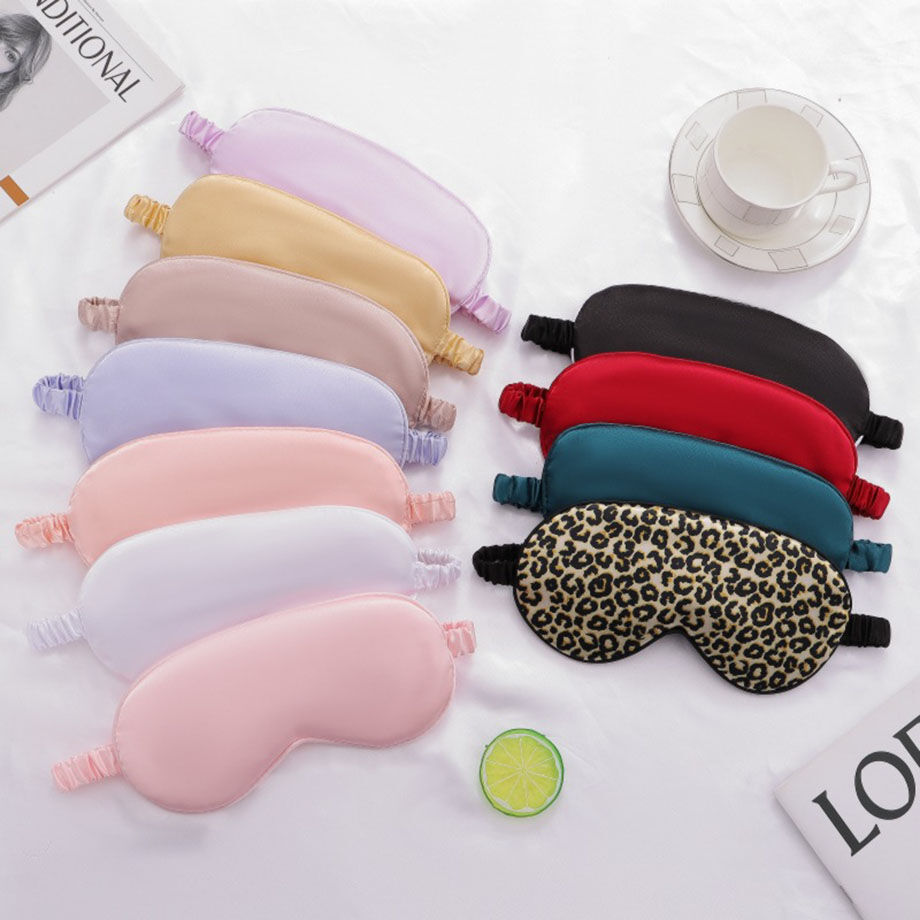Eye Mask Imitation Silk Double-sided Mulberry Silk Blackout Sleep Eye ...