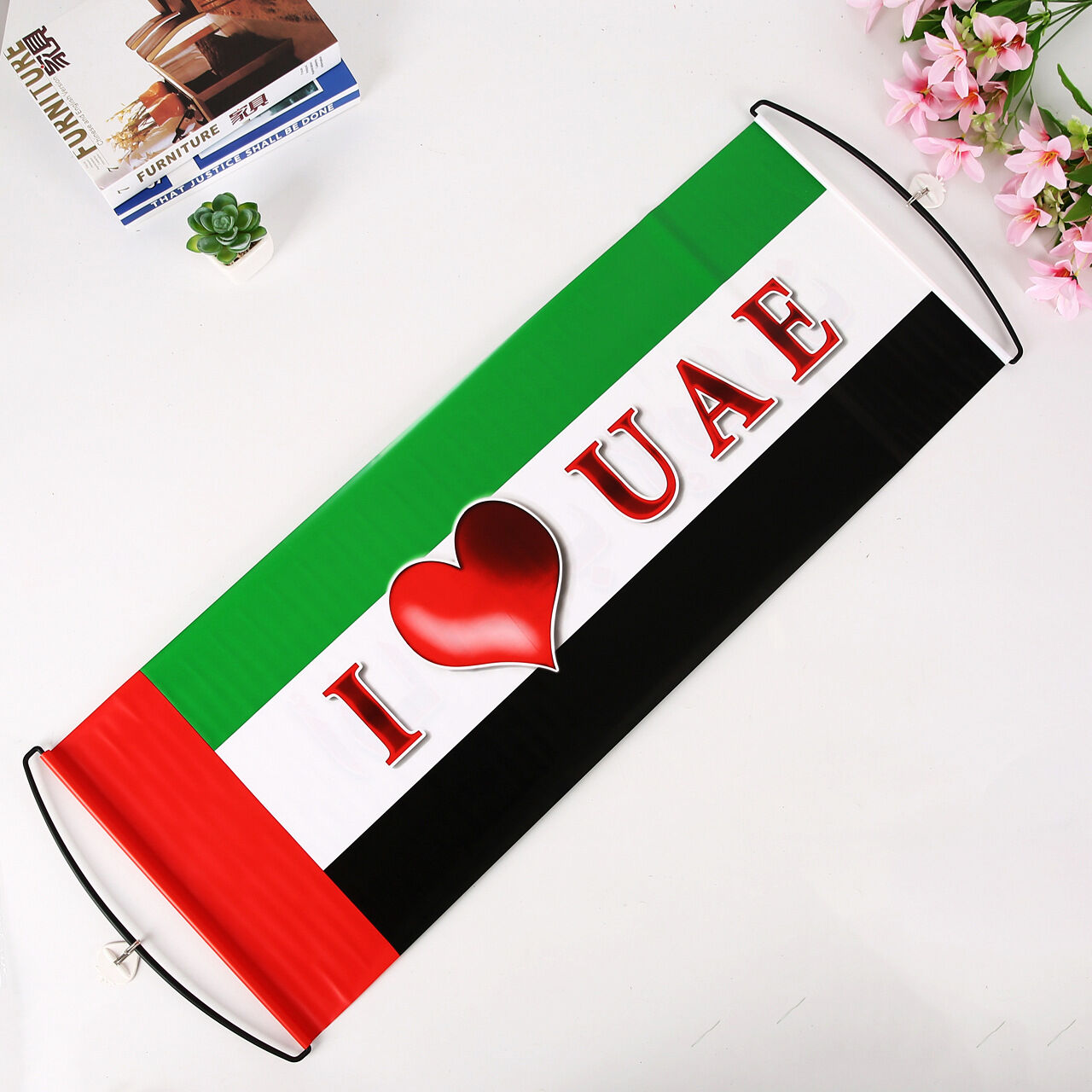 Buy China Wholesale Reusable Handheld Rolling Banner Pocket Custom Flag ...