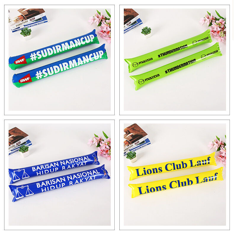 Wholesale Custom Cheer Sticks Inflatable Balloons Noisemaker ...