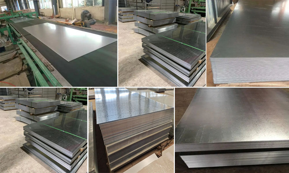 Factory Direct Dx51d Hot Dip Galvanized Gi Carbon Steel Sheet Plate ...