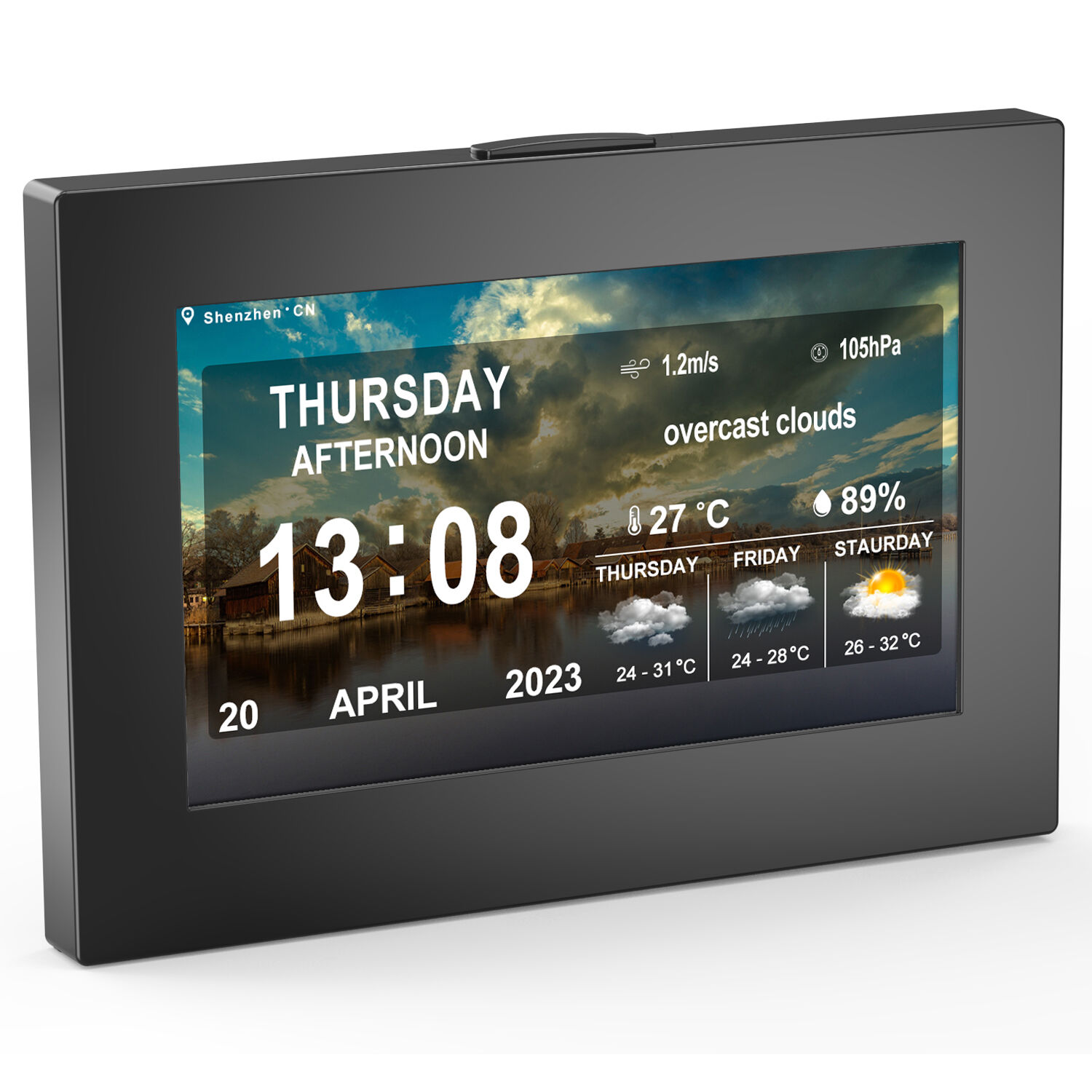 Buy China Wholesale Digital Calendar Day Clock - 8" Large Screen ...