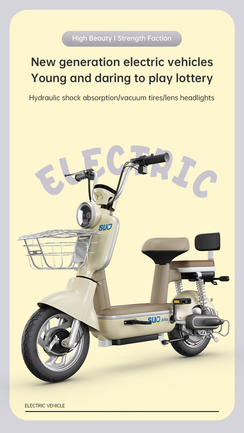 New Model Two Seat 48v 12a Electric Bike Low Price For Sale 350w ...