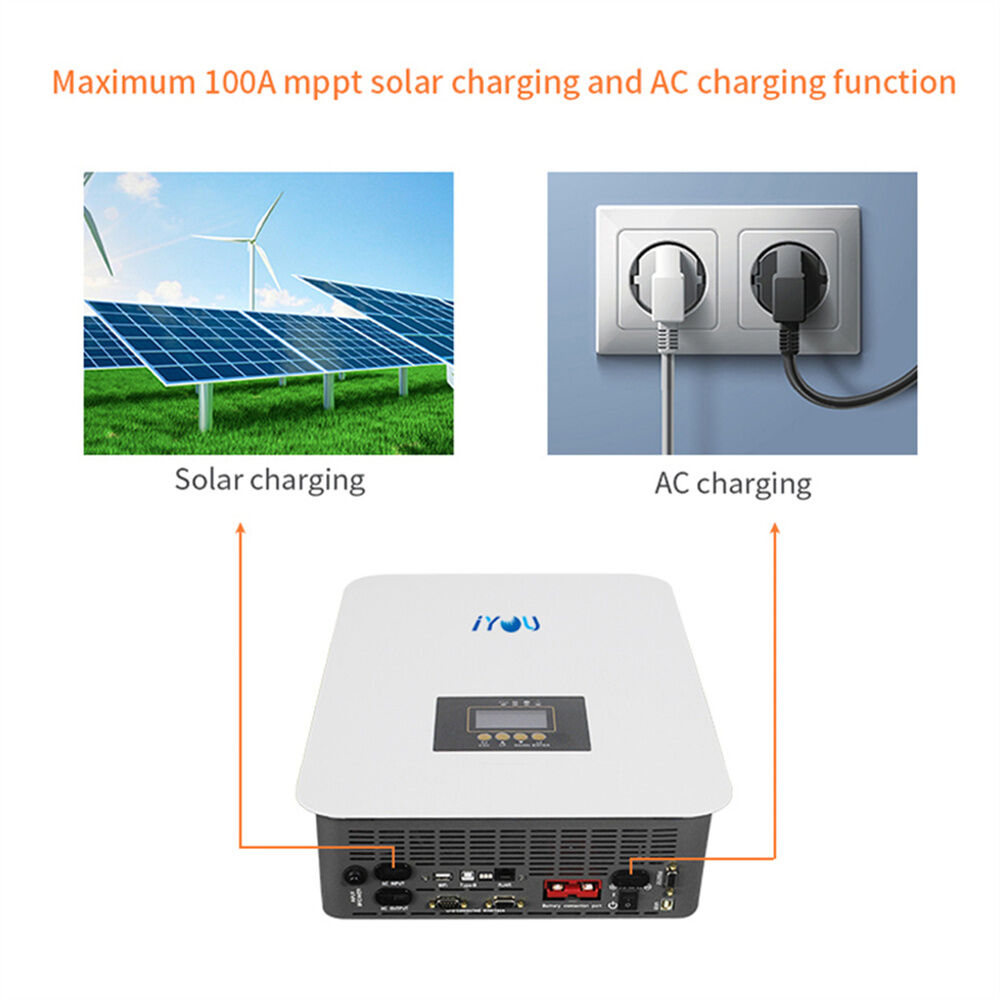 Wholesale Iyou On Grid Off Grid Power 4kw-12kw Solar Hybrid Inverter ...