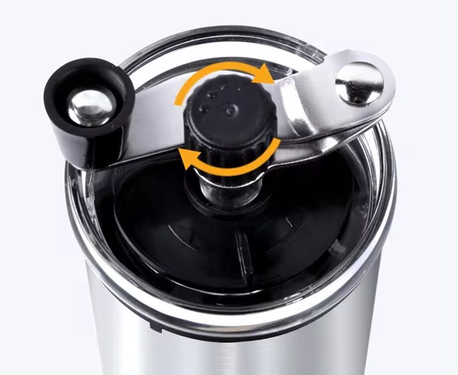 New Home Portable Coffee Grinder Hand-operated Powder Bean Mill ...