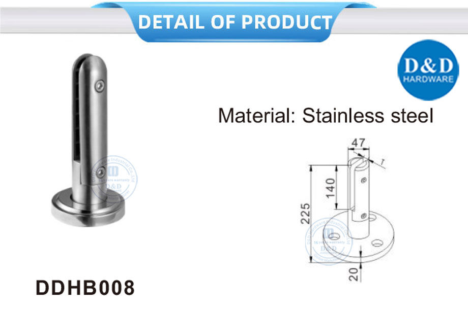 Buy China Wholesale Stainless Steel Frameless Glass Balustrade Post ...