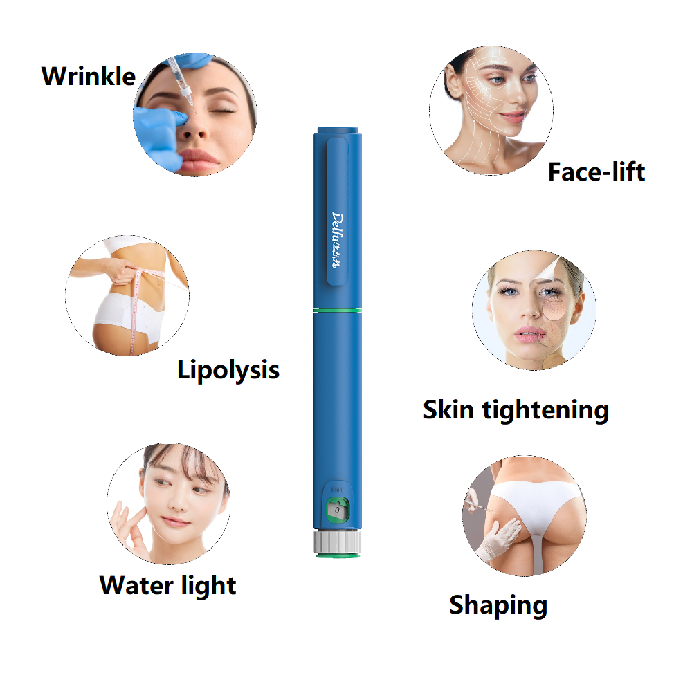 Delfu Intelligent Adjustable Injection Pen For Beauty, Lose Weight ...