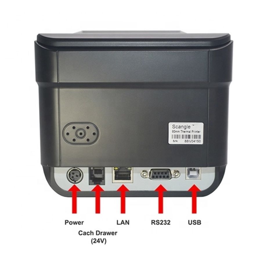 Scangle 80mm Thermal Receipt Printer With Autocutter - Expore China ...