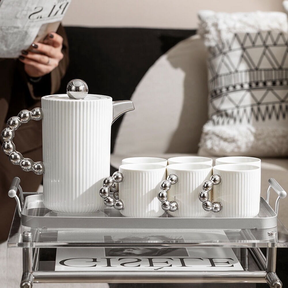 Exquisite Afternoon Tea Ceramic Cup Household Tea Set Gift Box High ...
