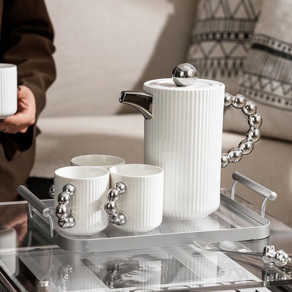 Exquisite Afternoon Tea Ceramic Cup Household Tea Set Gift Box High ...