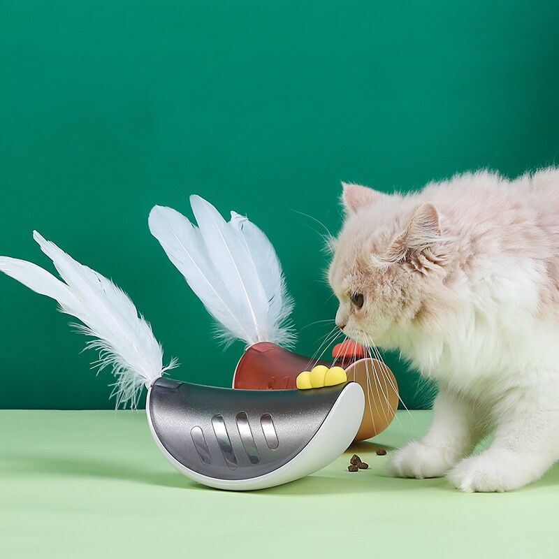 Wholesale Tumbler Leaky Food Cat Toy Abs Teasing Cat Chicken Toy Pet ...