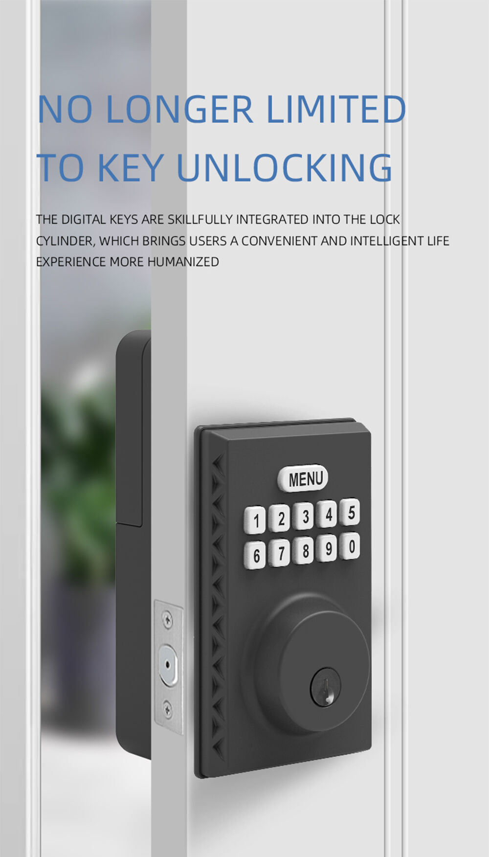 New Style Multi Function Security Digital Entry Door Lock Key Box ...