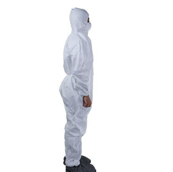 Non-woven Hospital Medical Isolation Suit Gown Safety Workers Clothing ...