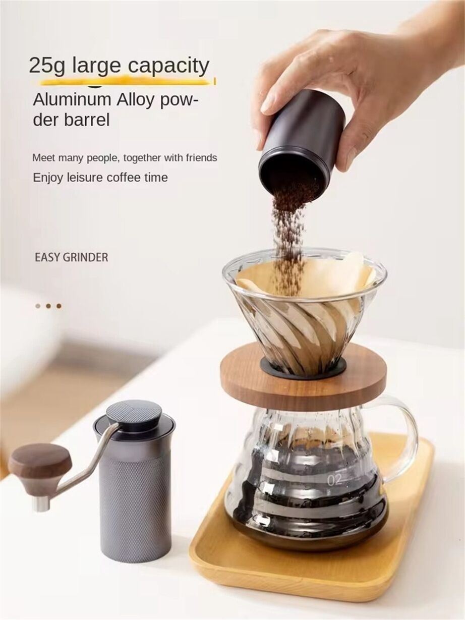 Bulk Buy China Wholesale Hand Coffee Machine Hand Grinder Cnc Stainless ...