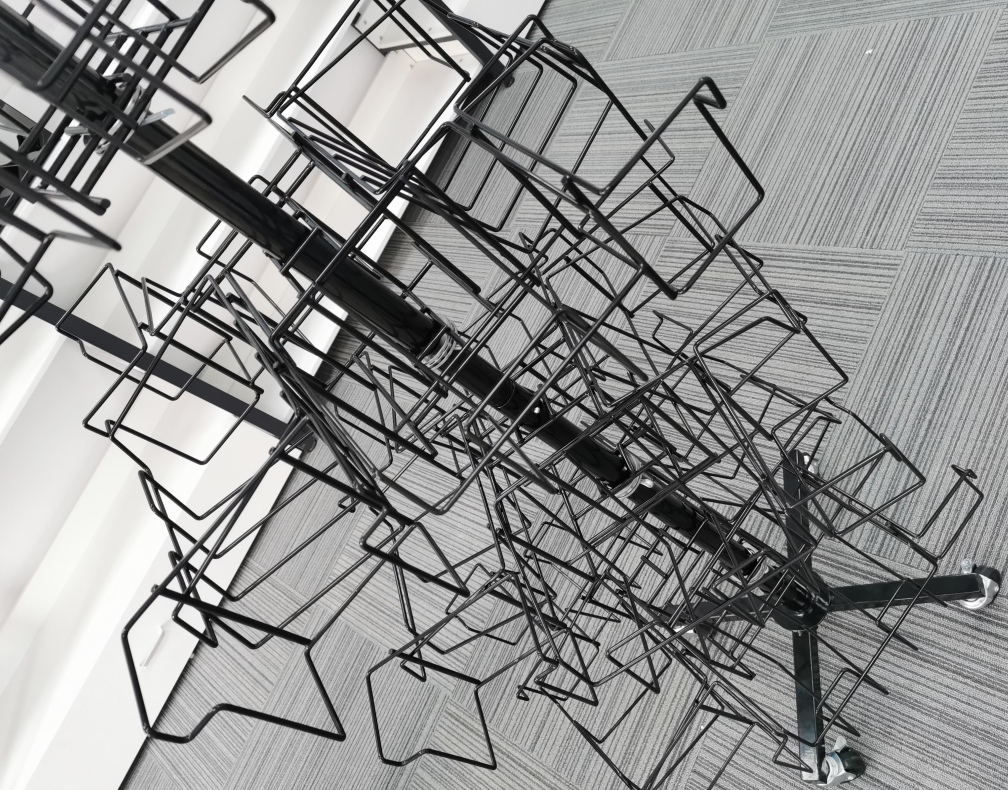 Bulk Buy China Wholesale Wholesale Black Metallic Display Rack Stand Cd ...