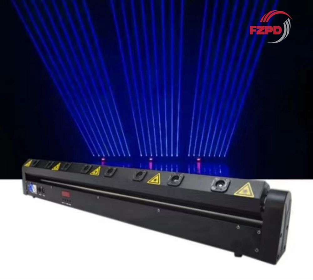Lastest Party Laser Projector Lazer Light 8 Eyes Rgb Led Mini Disco ...
