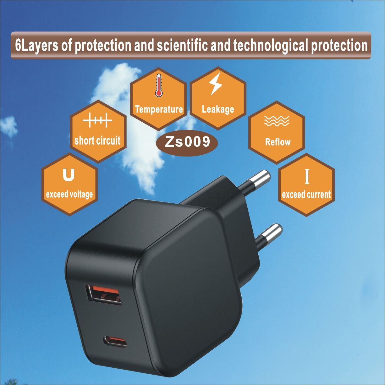 Gan Multi-color Appearance Pd30w Mobile Phone Charger 1 Usb-a 1 Ttype-c ...