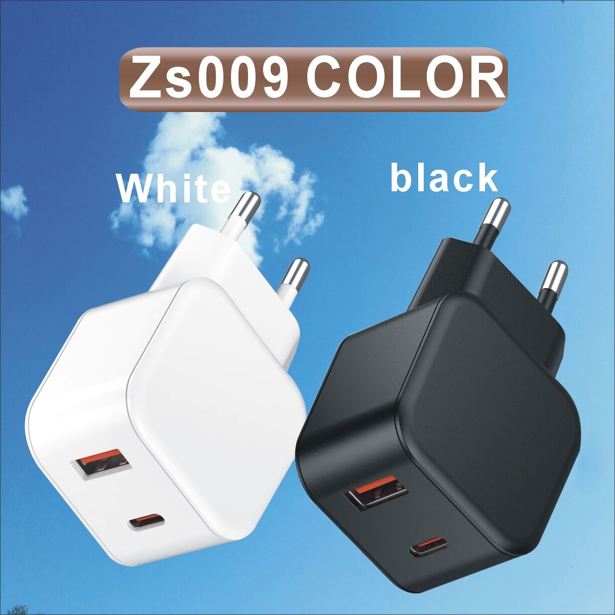 Gan Multi-color Appearance Pd30w Mobile Phone Charger 1 Usb-a 1 Ttype-c ...