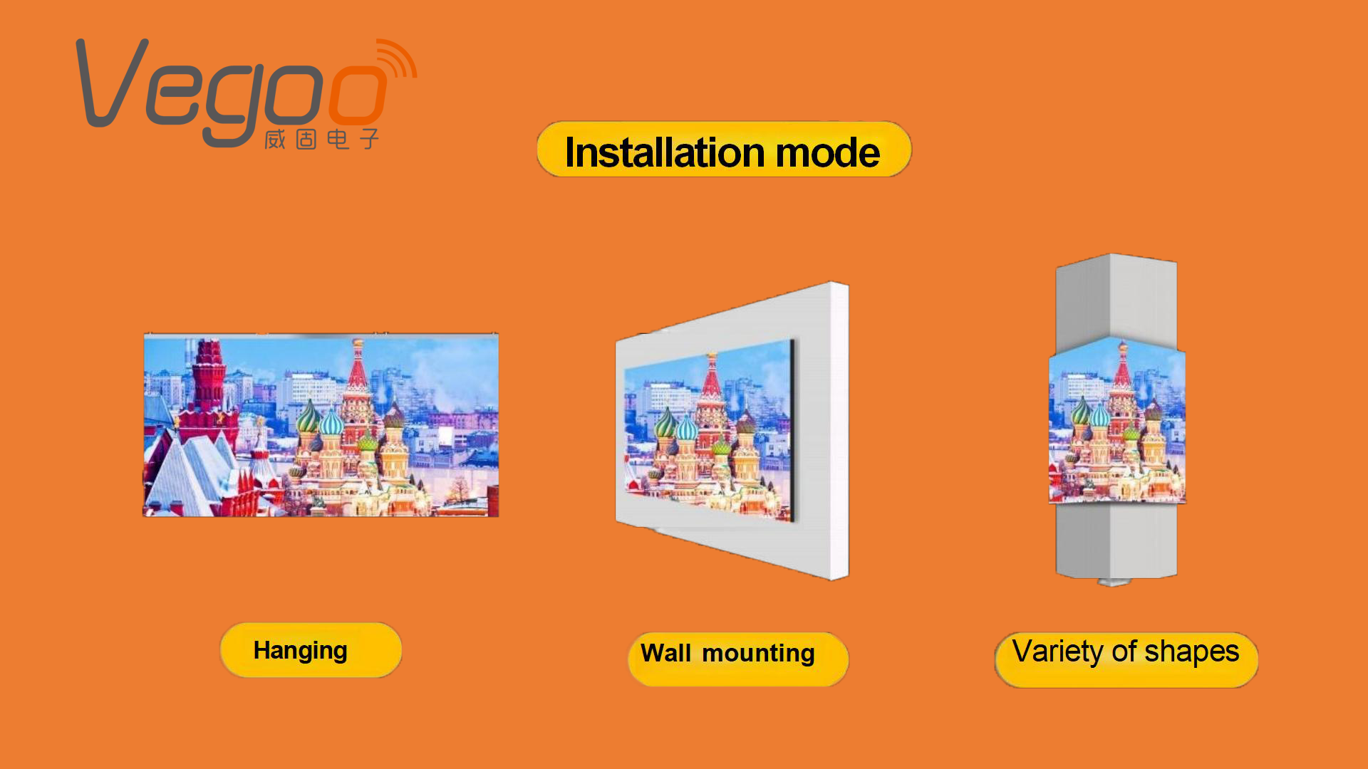 Buy China Wholesale P5 Outdoor Corner Led Screen Commercial Center ...