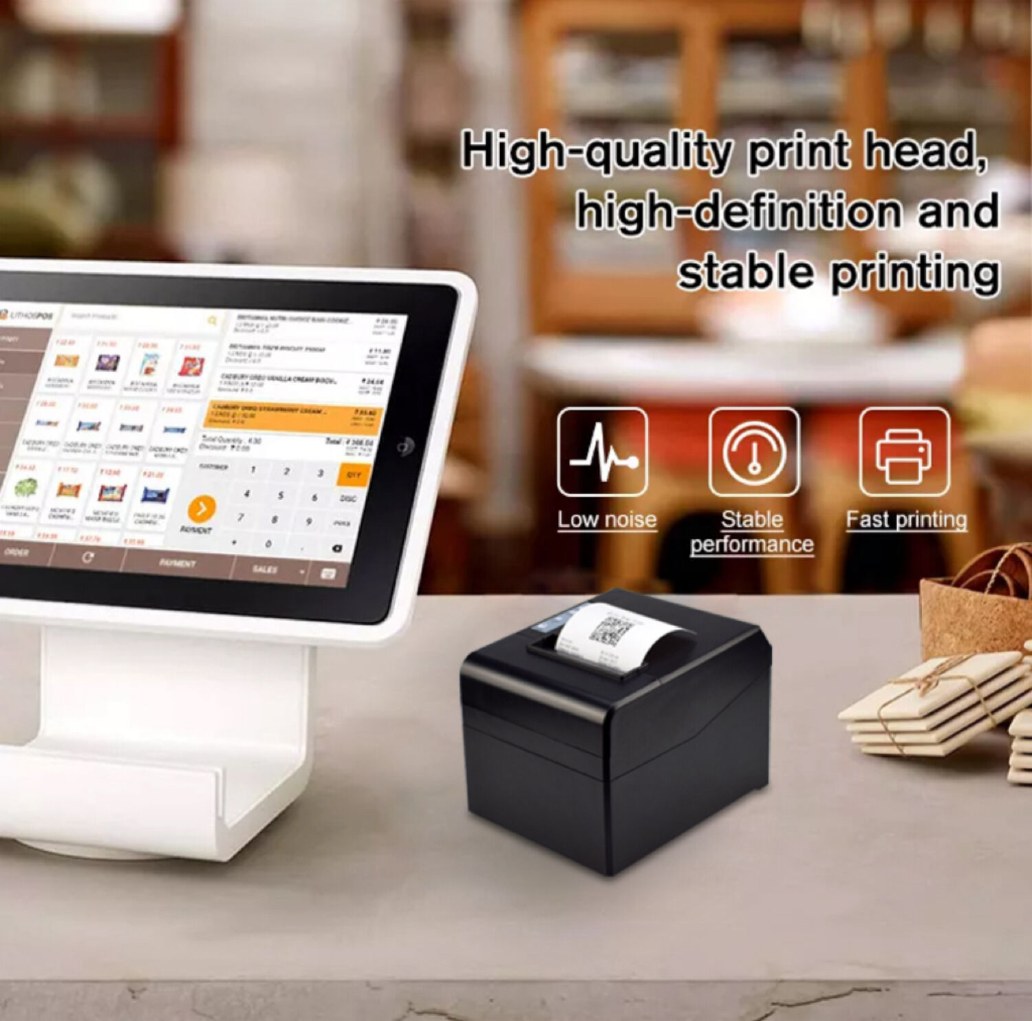 Buy China Wholesale Scangle Cheap Wireless Thermal Receipt Printer With ...