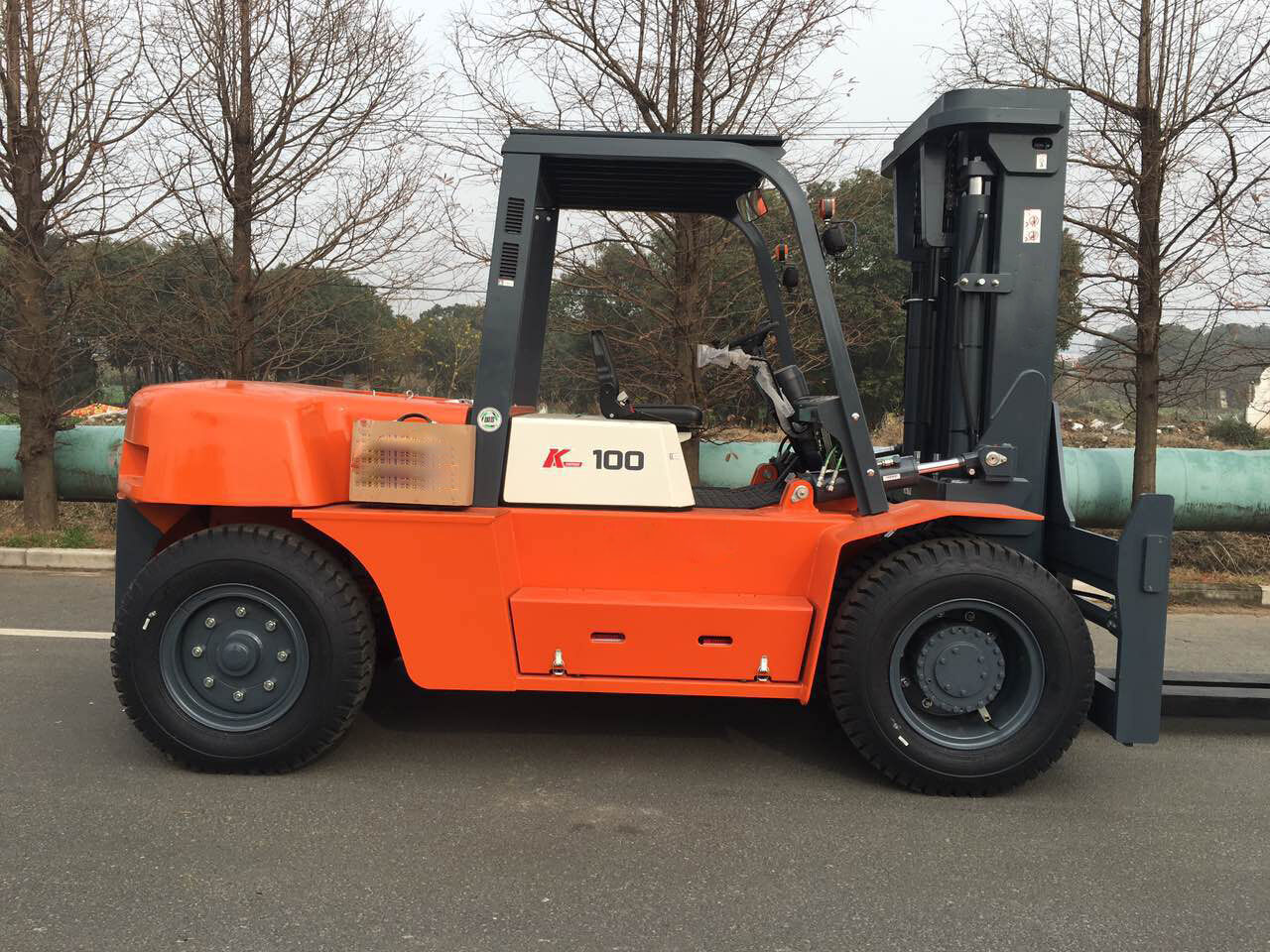 Wholesale Diesel Forklift 10 Tons Lifter With Triplex Mast - Expore ...